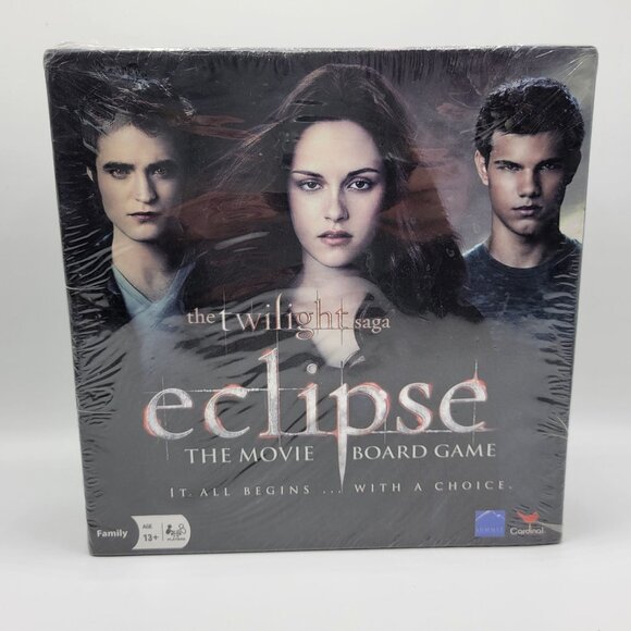 Cardinal | Games | Twilight Saga Eclipse The Movie Board Game 28 ...